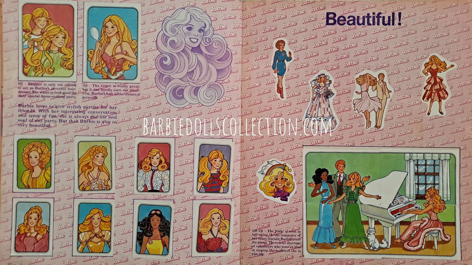 Barbie Sticker Album 1983 – Barbie Dolls Collection
