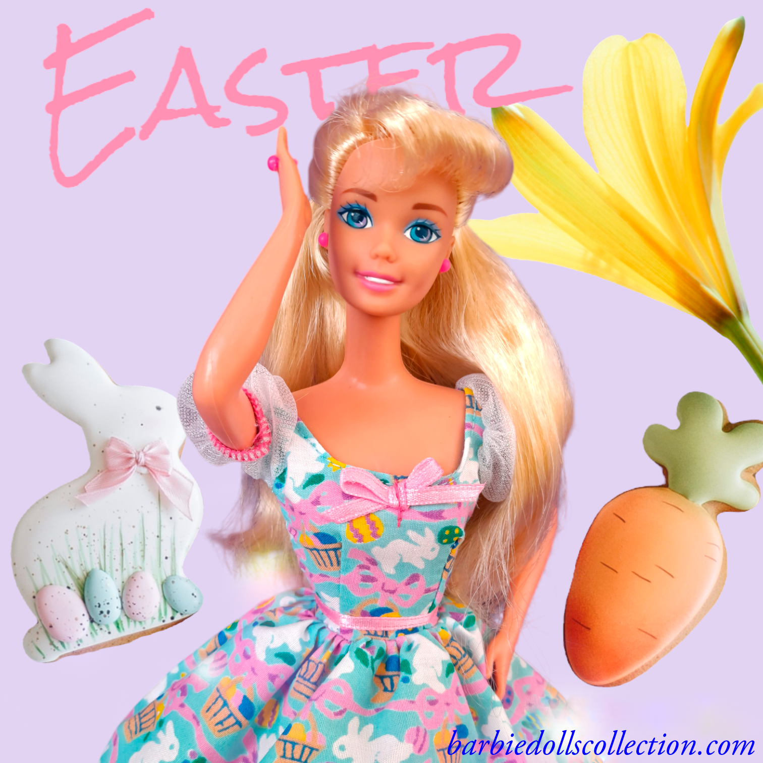 Easter Basket Barbie 1995 – Barbie Dolls Collection