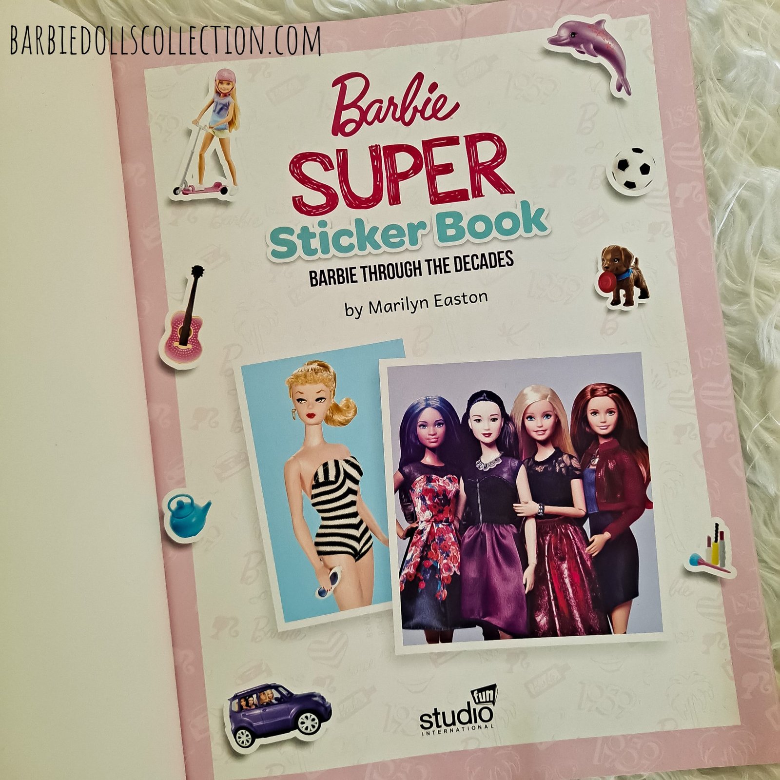Barbie Super Sticker Book – Barbie Dolls Collection