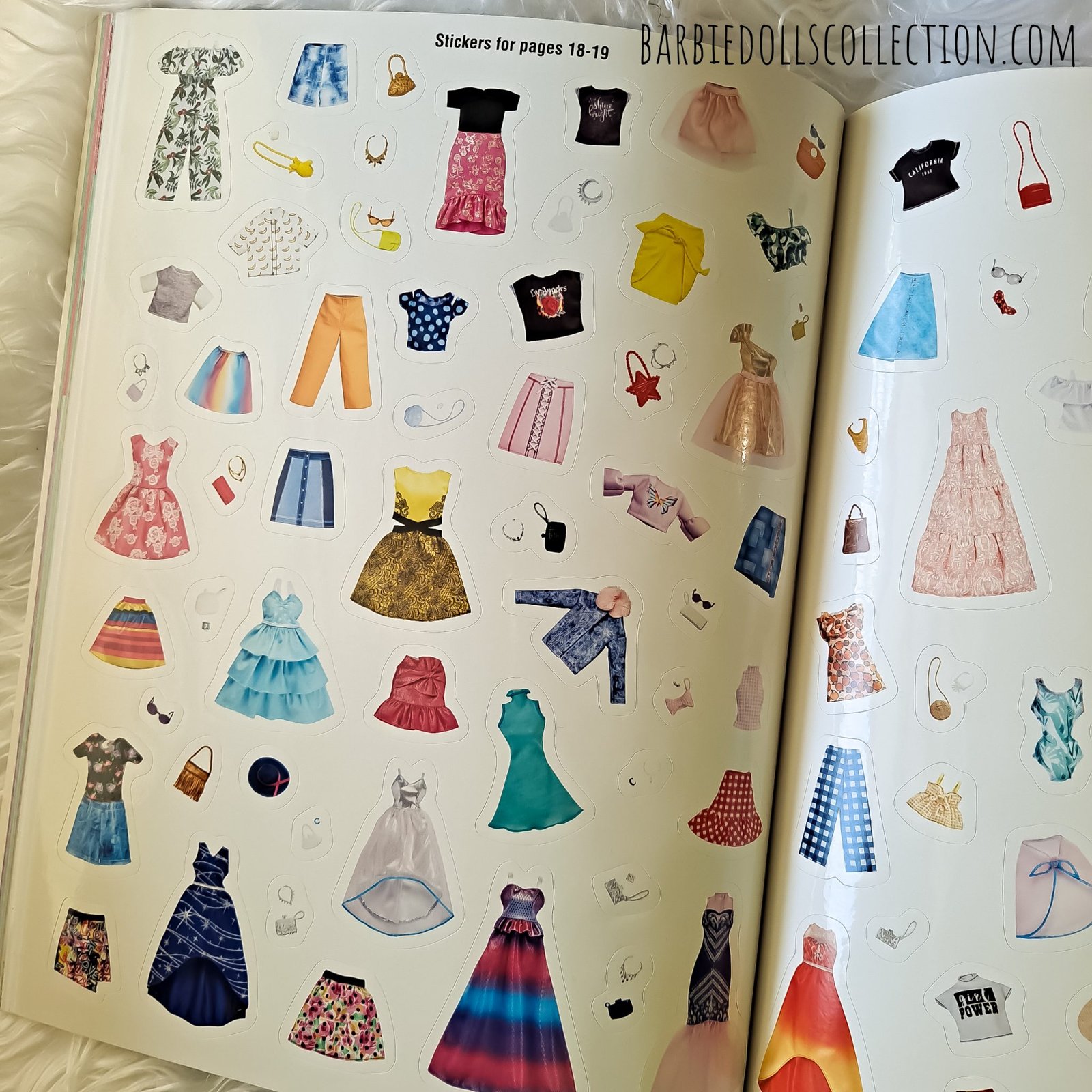 Barbie Super Sticker Book – Barbie Dolls Collection