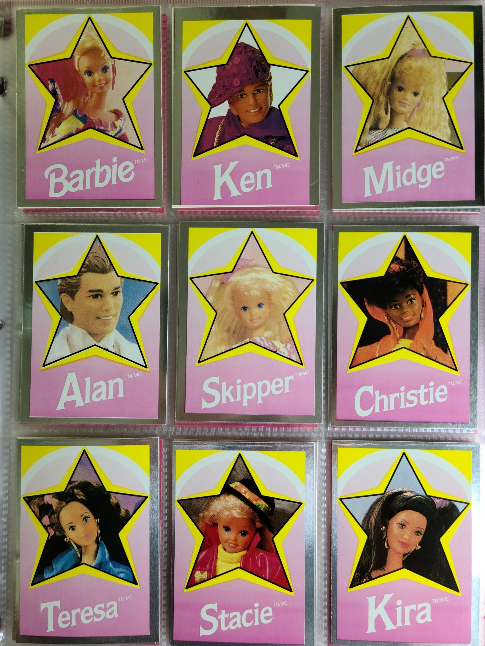 Barbie and Friends Trading Cards 1992 – Barbie Dolls Collection