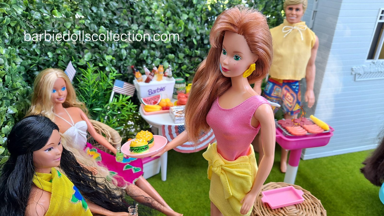 Barbie 4th of July BBQ – Barbie Dolls Collection