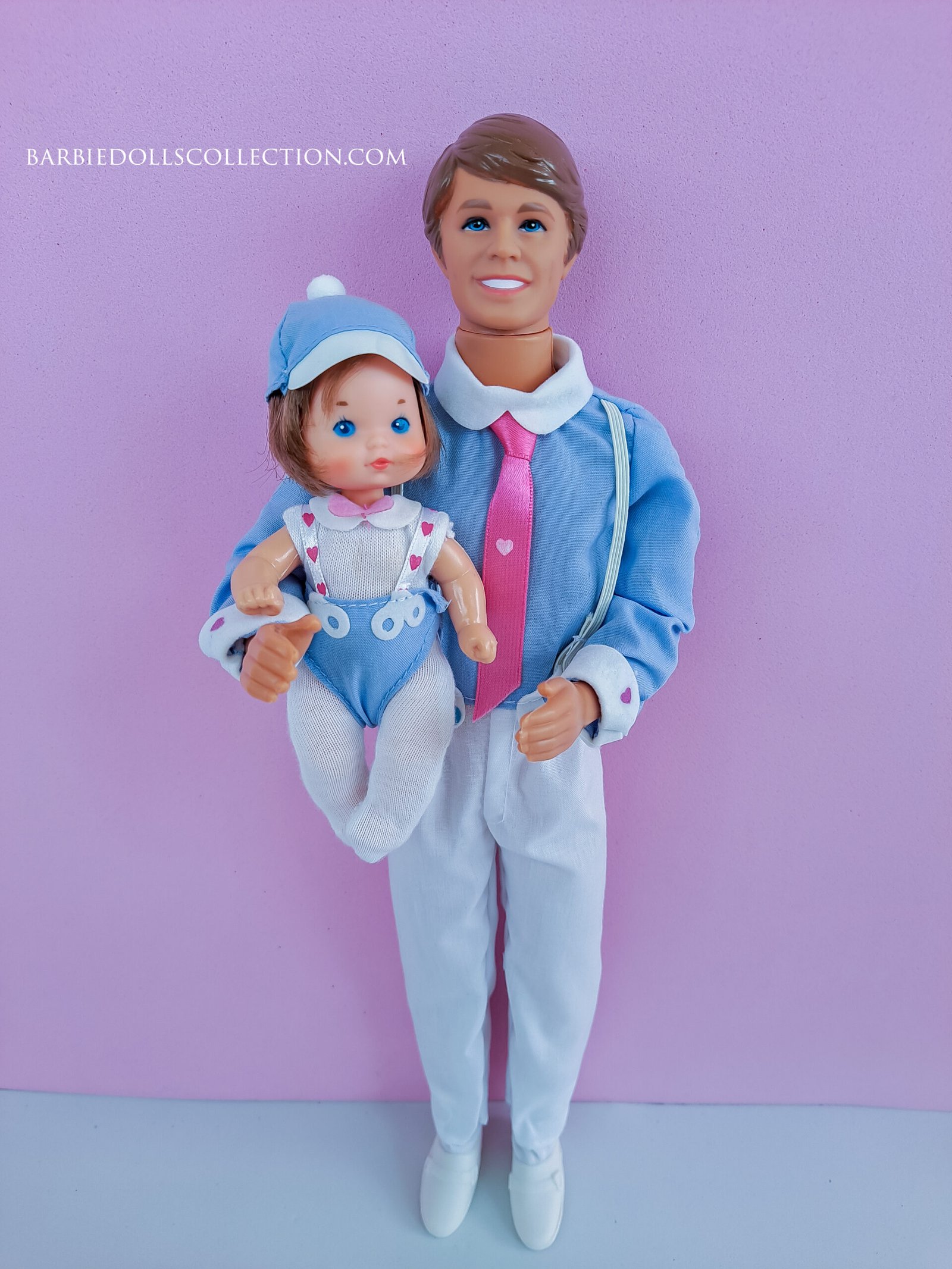 The Heart Family Dad & Baby Boy 1984 – Barbie Dolls Collection