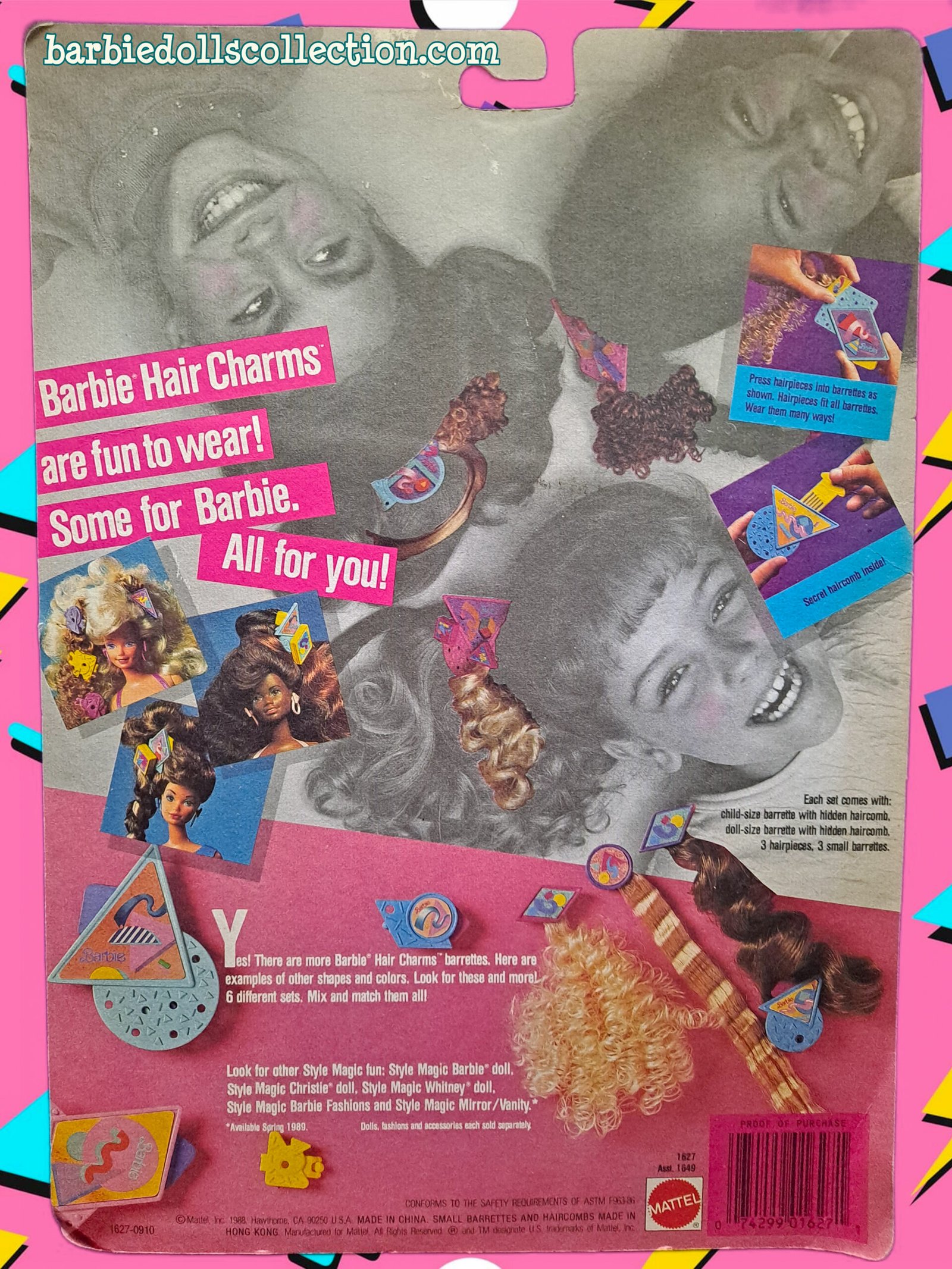 Style Magic Barbie Hair Charms – Barbie Dolls Collection