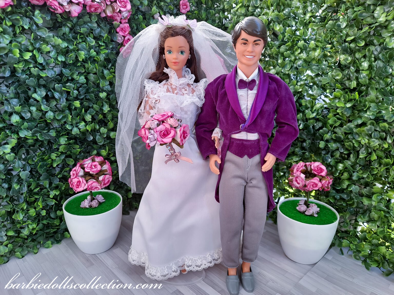 Tracy and Todd Wedding Diorama – Barbie Dolls Collection