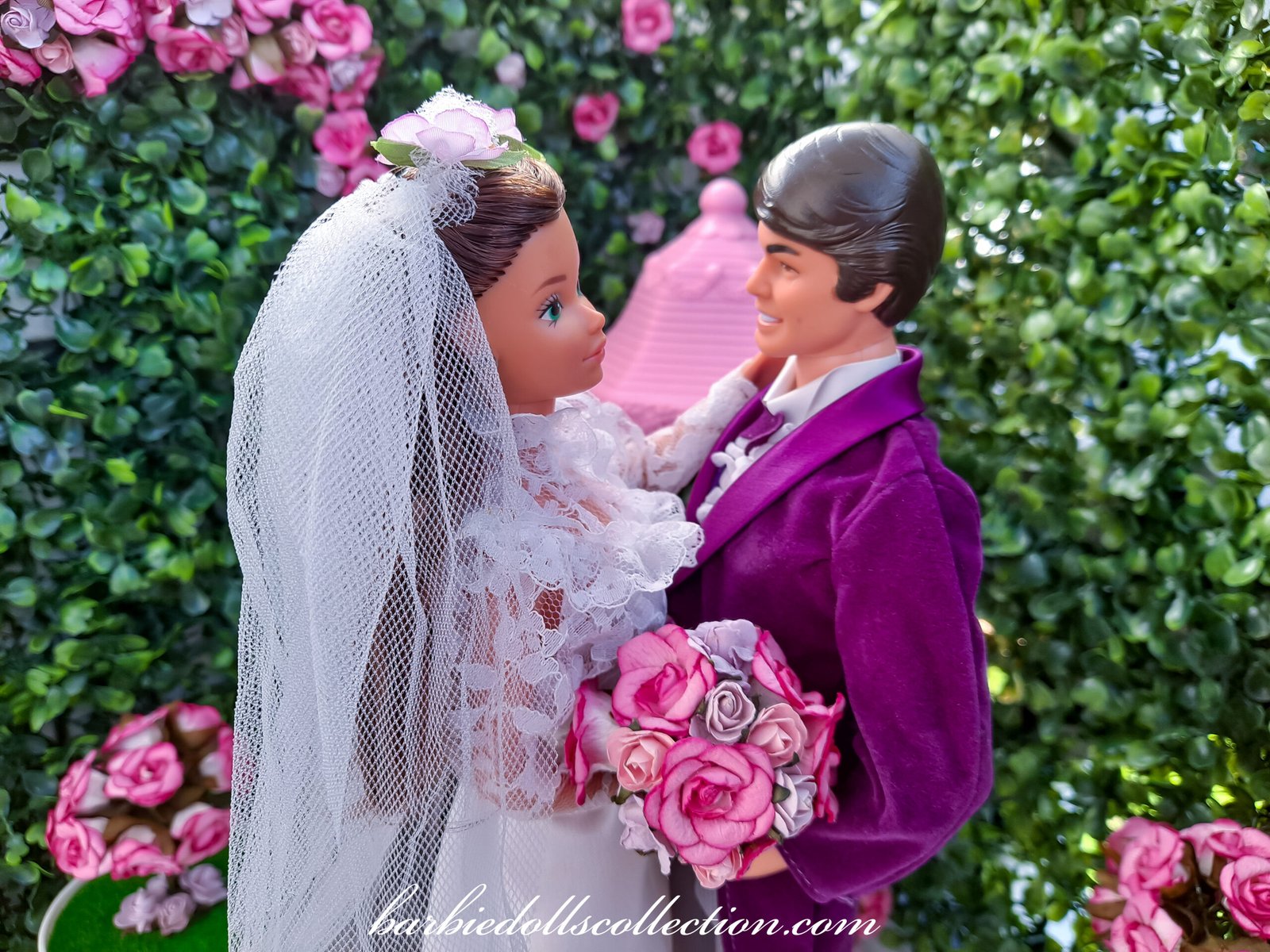 Tracy and Todd Wedding Diorama – Barbie Dolls Collection